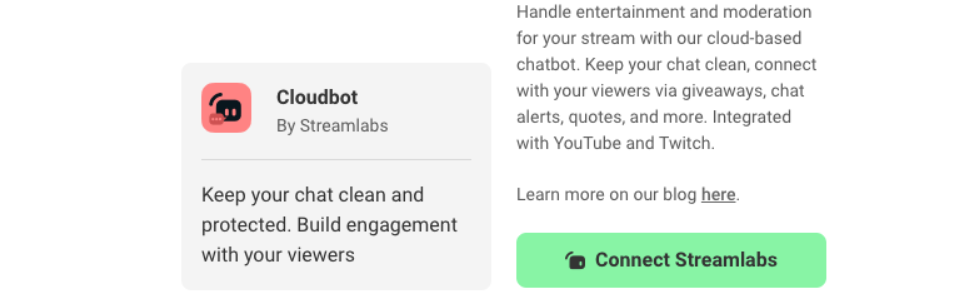 Talk Studio Integrated Apps | Streamlabs