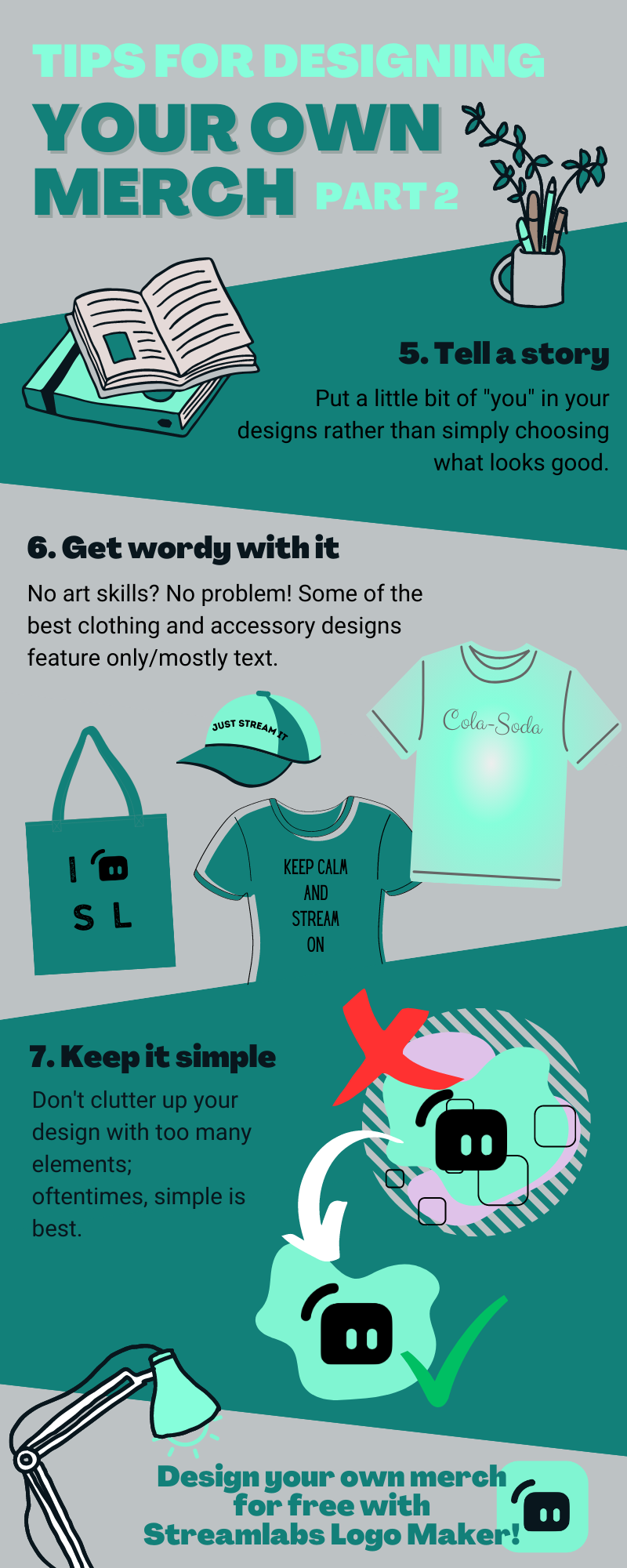 Tips for Designing Your Own Merch | Streamlabs