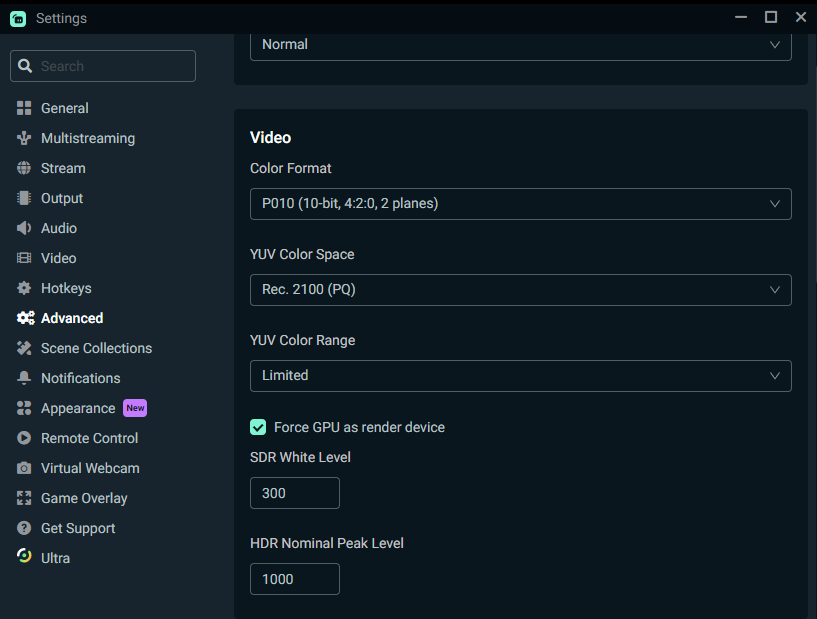 How to Stream HDR Content to YouTube | Streamlabs