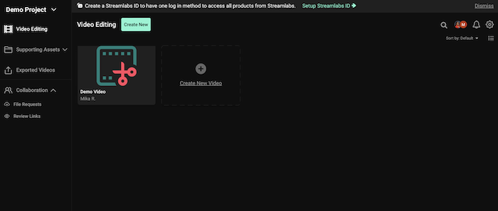 Guide to Video Editor for Project Collaborators | Streamlabs