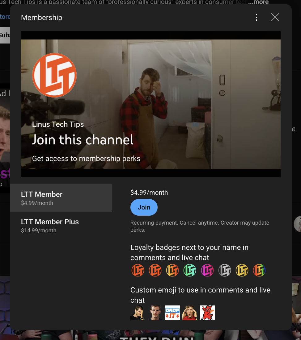 How to Join a YouTube Channel Membership (and How Creators Can Set It ...