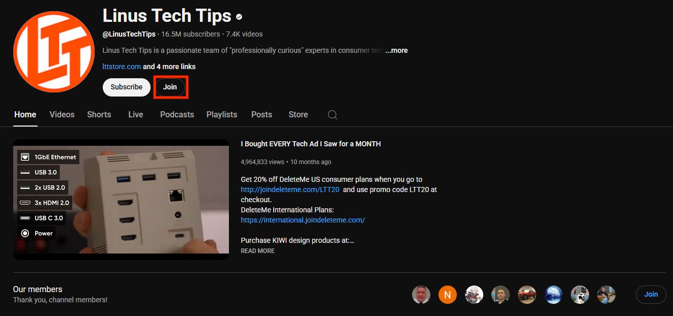 How to Join a YouTube Channel Membership (and How Creators Can Set It ...