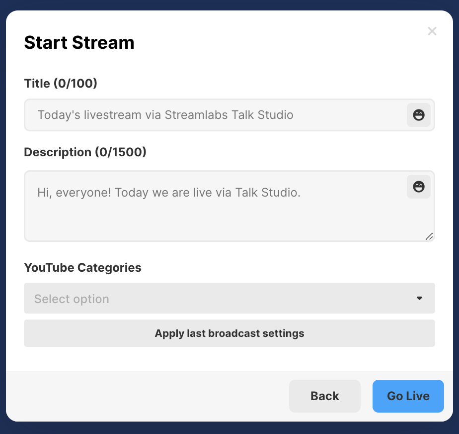 How to Stream on YouTube from your Web Browser | Streamlabs