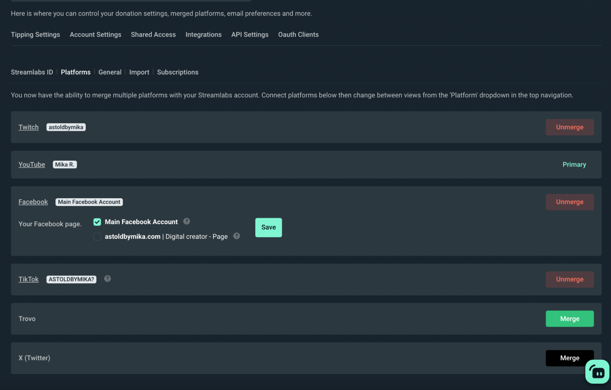 How to Manage Account Settings in Streamlabs | Streamlabs
