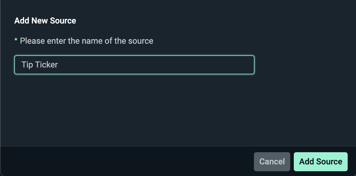 How to Set up a Tip Ticker Widget | Streamlabs
