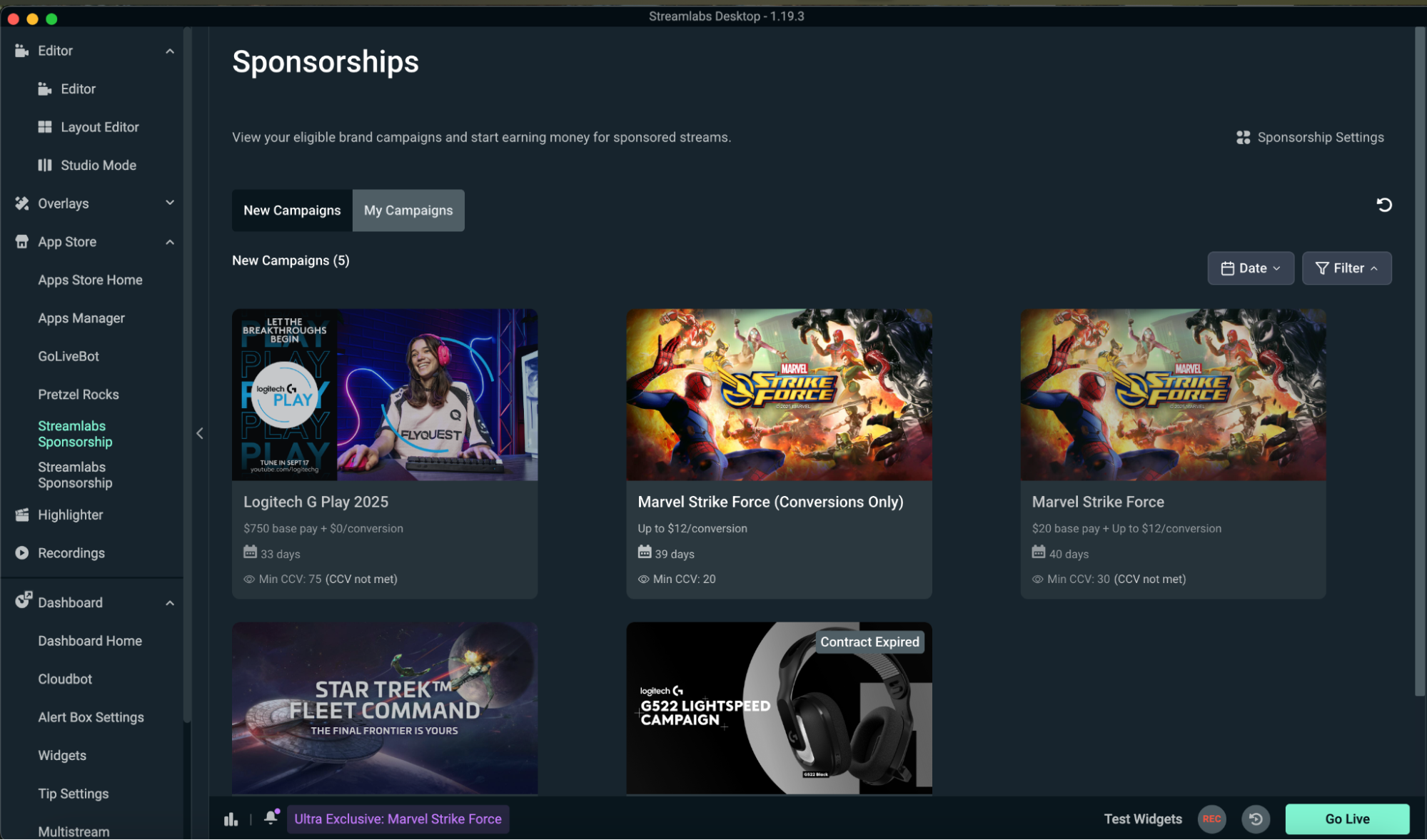 Get Sponsored to Celebrate a Week of Play With Streamlabs and Logitech ...