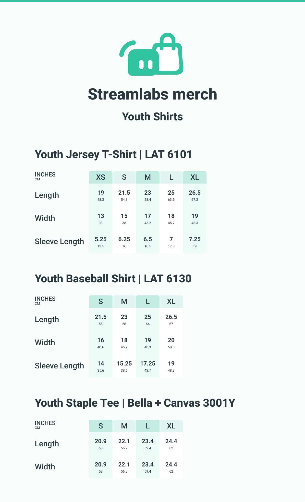 Merch Sizing Guidelines | Streamlabs