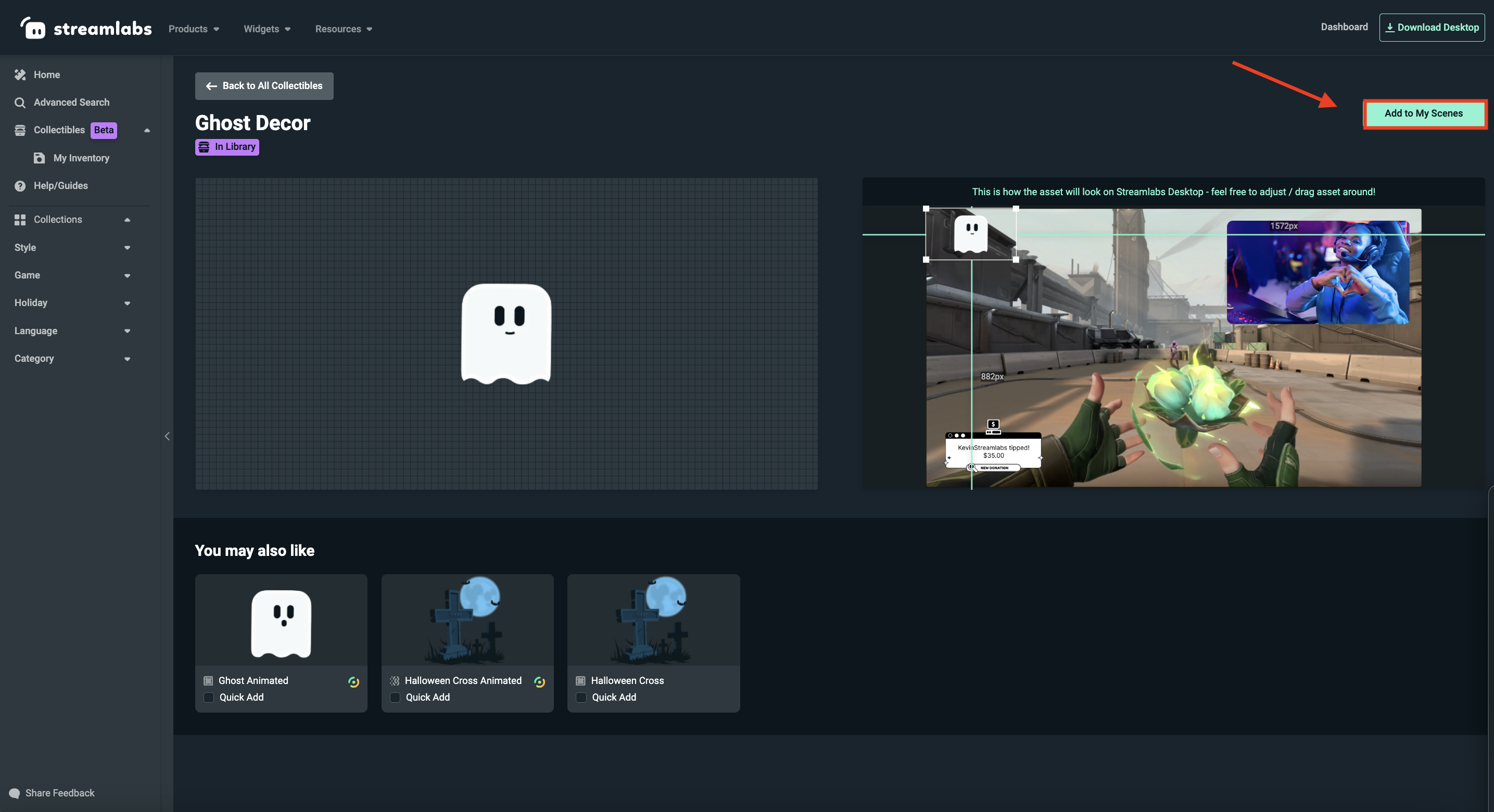 Introducing Streamlabs Collectibles Beta: Stream Decor, Pets, Webcam ...