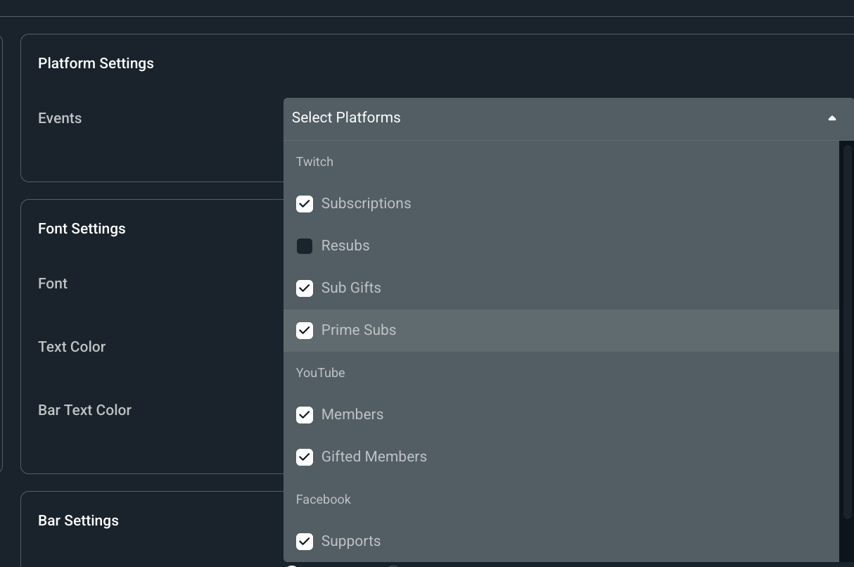 How to Set up a Sub Goal Widget – Streamlabs