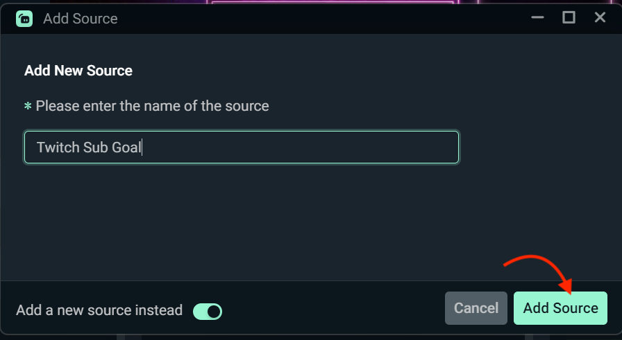How to Set up a Sub Goal Widget – Streamlabs