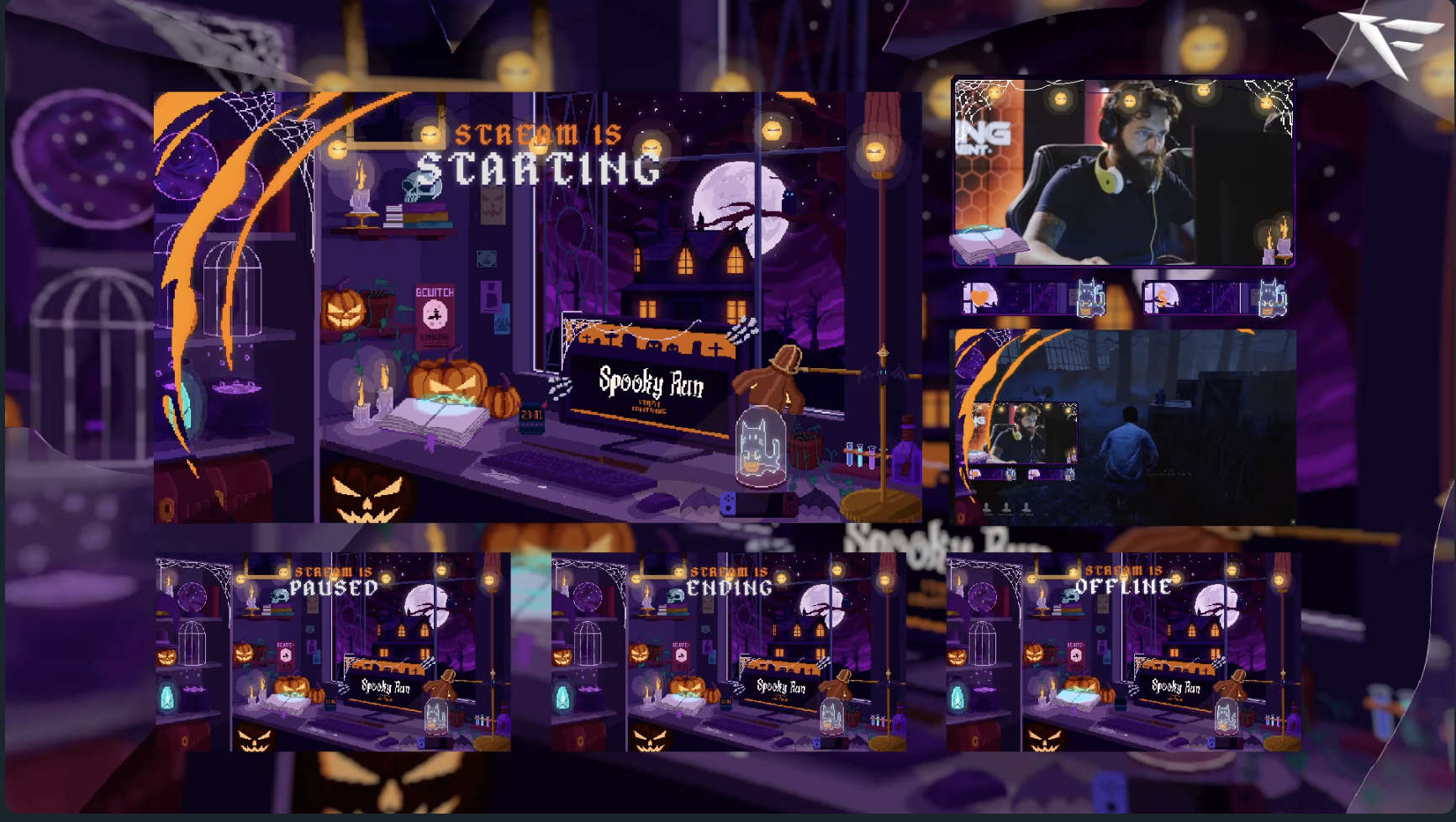 Halloween Overlays to Use on Stream | Streamlabs