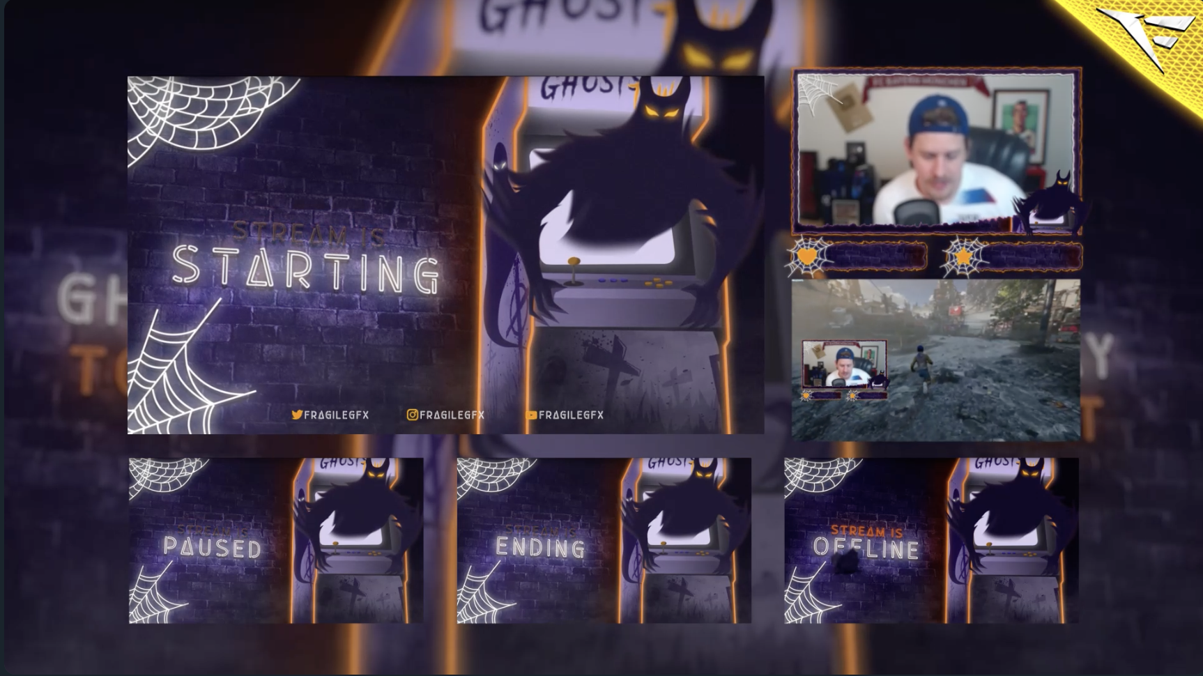 Halloween Overlays to Use on Stream | Streamlabs