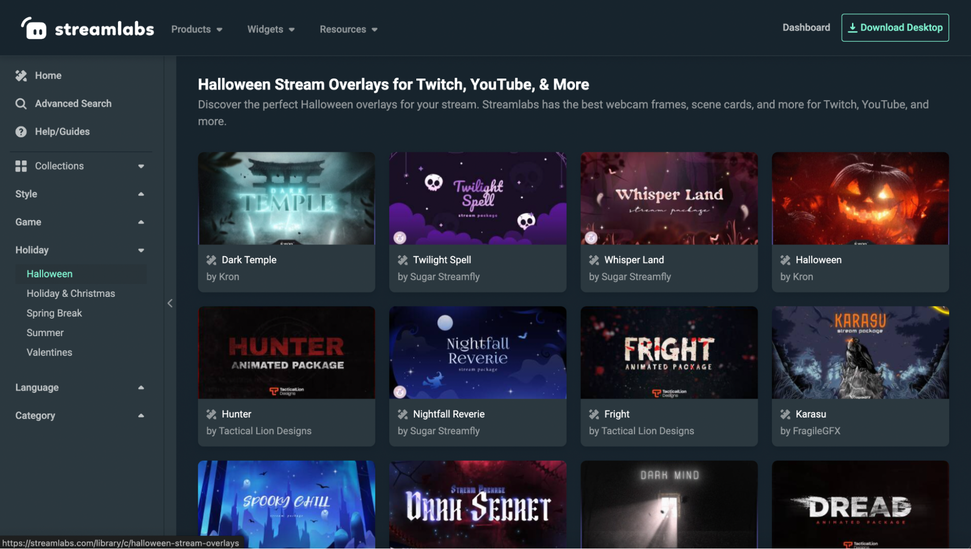 Halloween Overlays to Use on Stream | Streamlabs