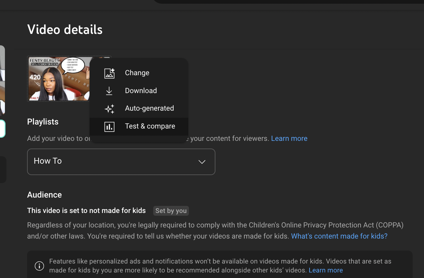 How to Use YouTube's Test & Compare Feature for Thumbnails | Streamlabs