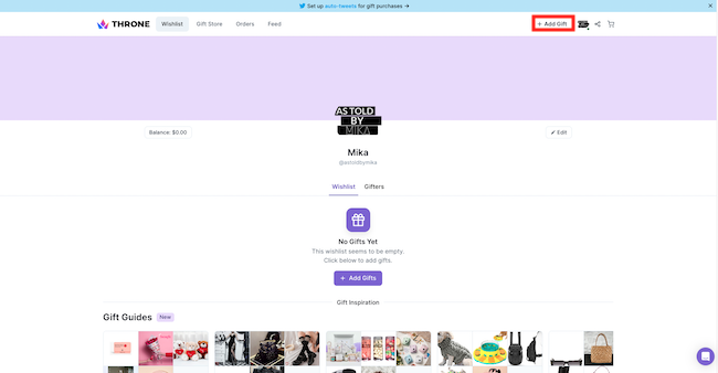 How to Make a Throne Wishlist | Streamlabs