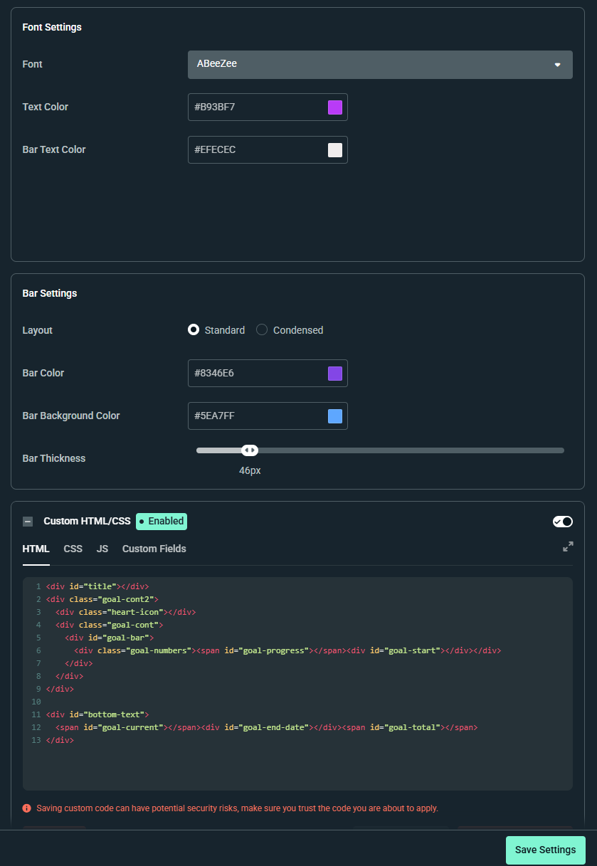 Tip/Donation Goal Setup | Streamlabs