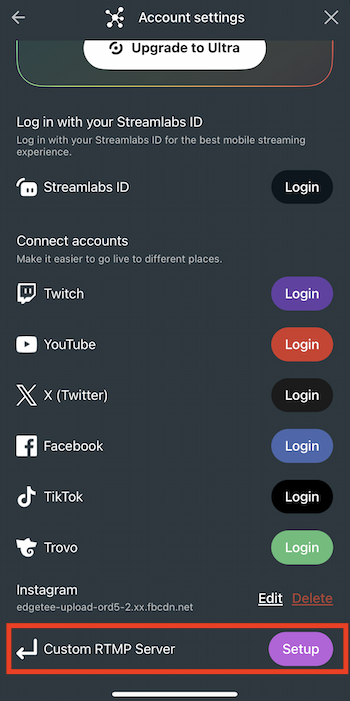 How to Live Stream on Instagram from Streamlabs Mobile App | Streamlabs