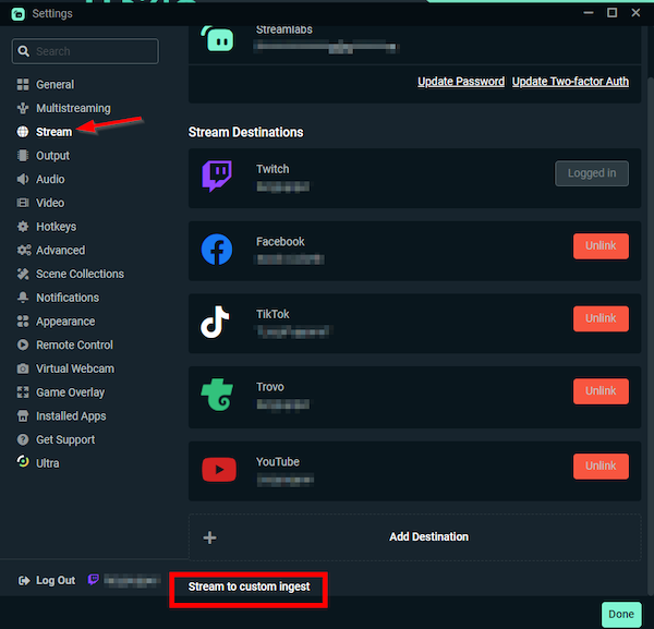 How to Stream to a New Platform with Custom RTMP | Streamlabs