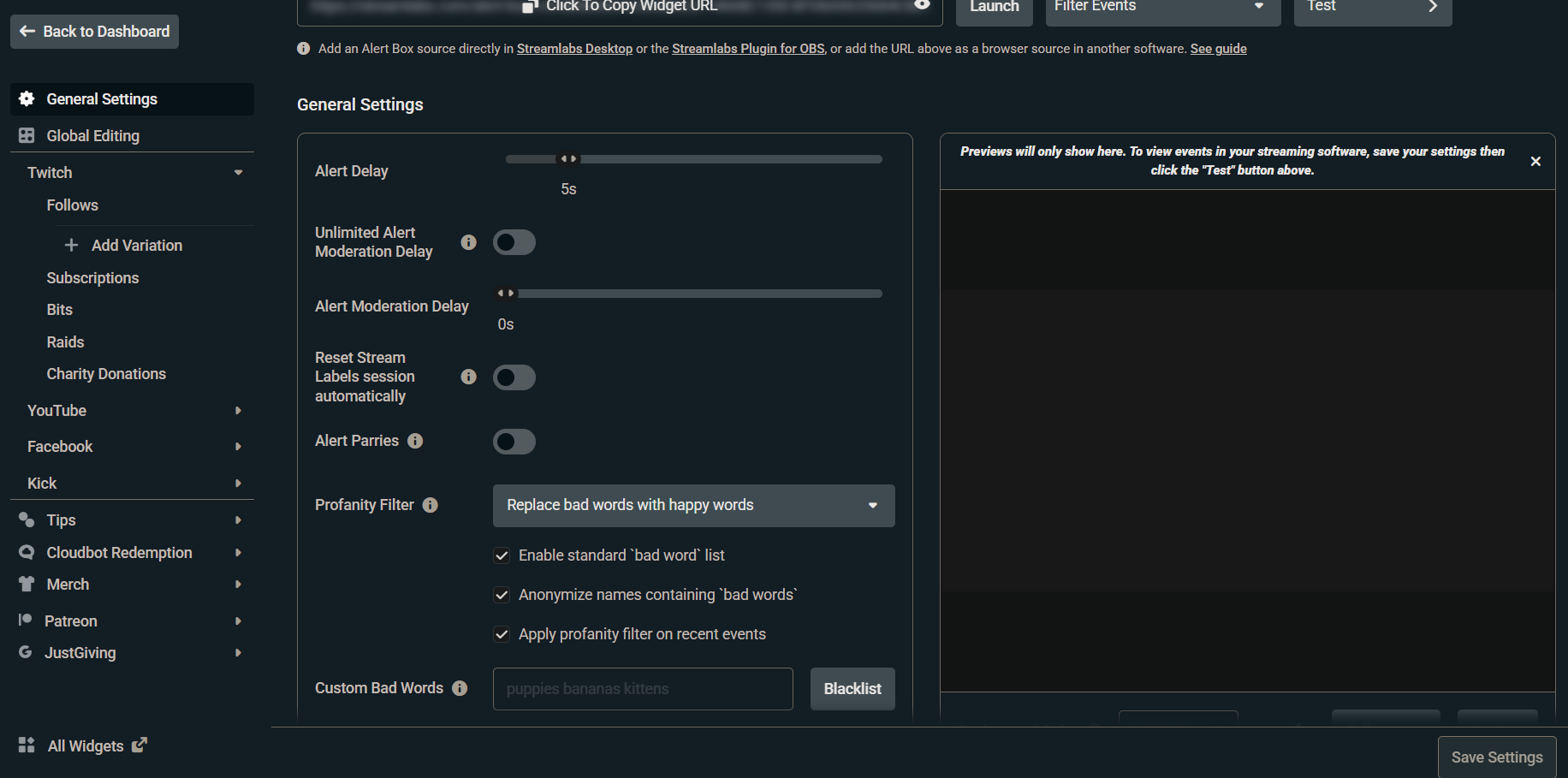 How to Add Live Stream Alerts for Twitch, YouTube, or Facebook | Streamlabs