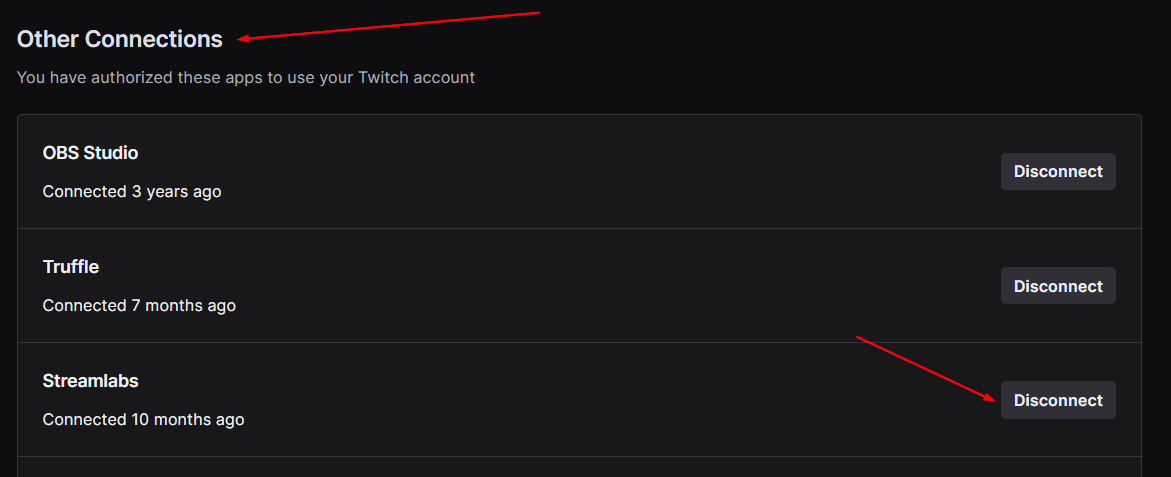 How to Disconnect your Streamlabs Account | Streamlabs