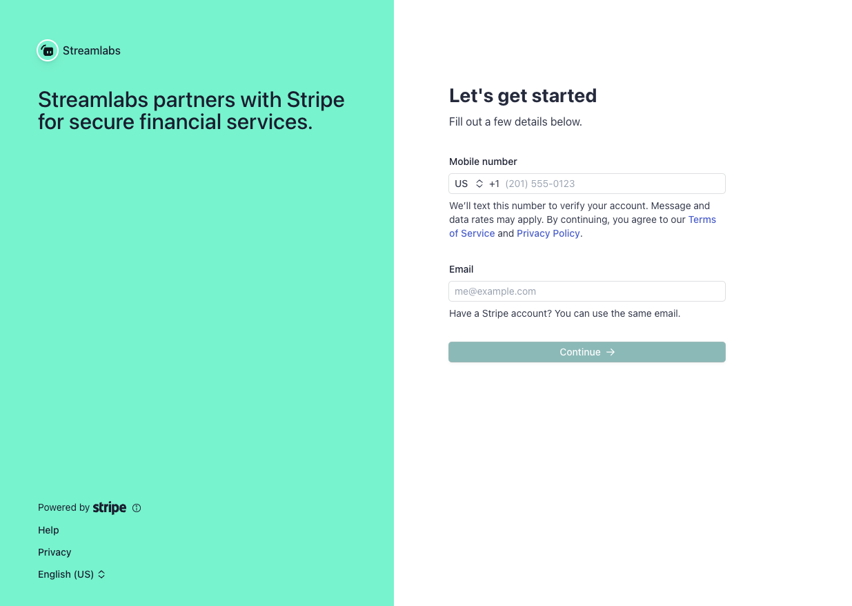 Setting up Credit Card Tips/Donations | Streamlabs