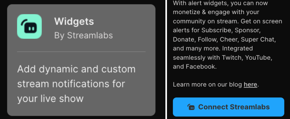 Talk Studio Integrated Apps | Streamlabs