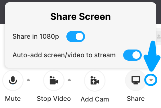 Talk Studio Screen Sharing | Streamlabs