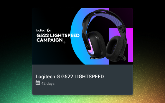 Logitech G522 LIGHTSPEED Sponsorship Campaign Instructions | Streamlabs